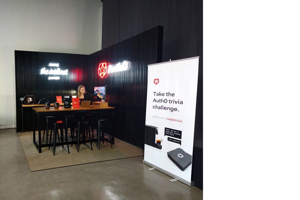 AUTH0 NODECONF STAND 2017 | Estudio Frías